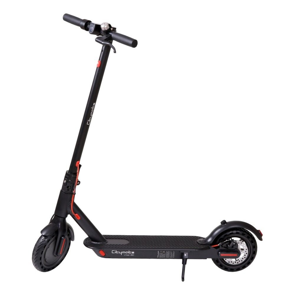 Citymate Urban 350 Elektrikli Scooter Siyah